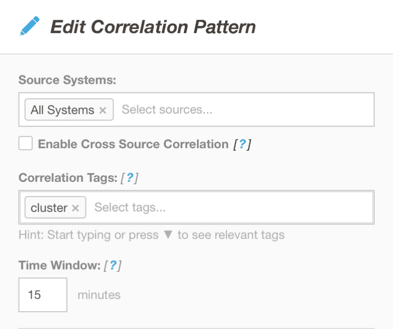 How to edit alert correlation patterns in BigPanda | BigPanda