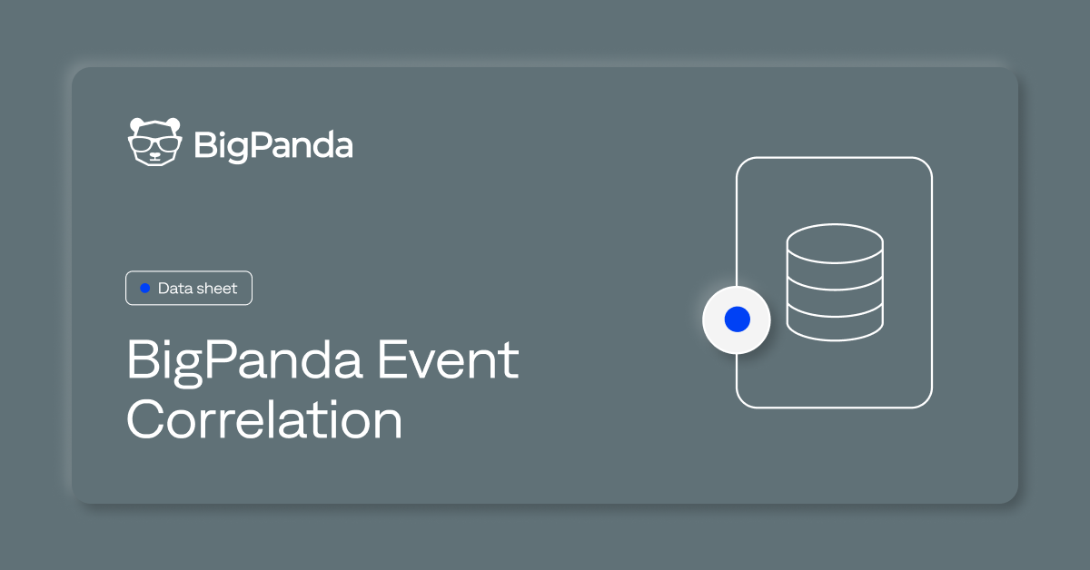 BigPanda Event Correlation | BigPanda