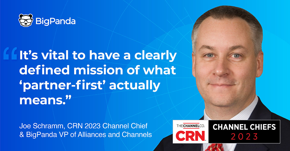 Joseph Schramm of BigPanda Honored as a 2023 CRN Channel Chief | BigPanda