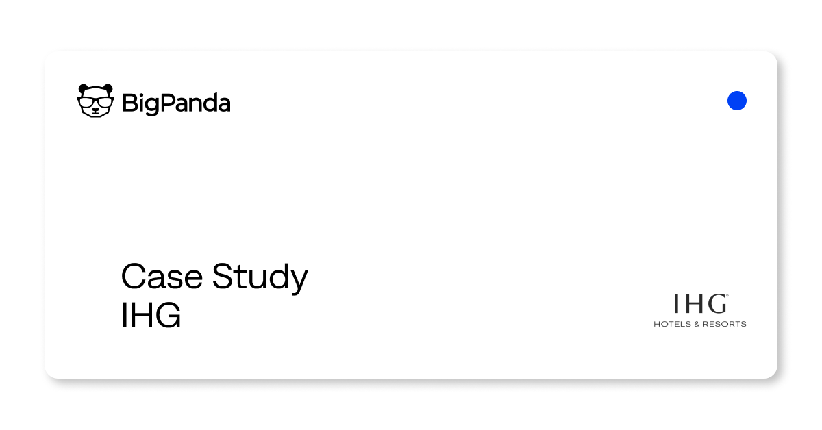 IHG Hotels & Resorts Case Study | BigPanda