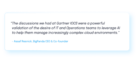 Impressions from Gartner IOCS 2023 | BigPanda
