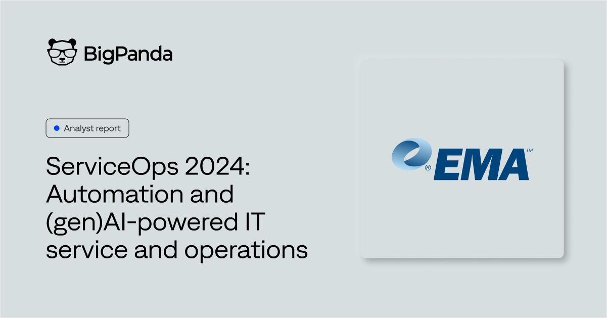 How ServiceOps addresses top IT objectives | BigPanda
